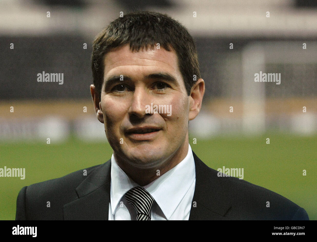 Derby countys new manager nigel clough hi-res stock photography and ...