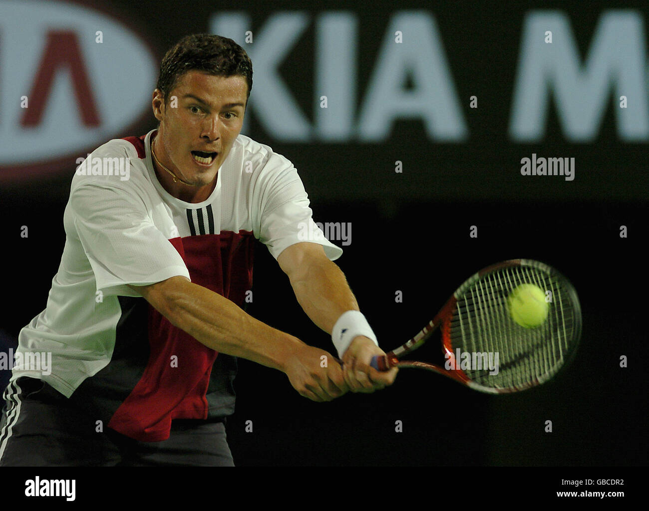 Tennis - Australian Open 2004 - Semi-Final. Marat Safin of Russia in ...