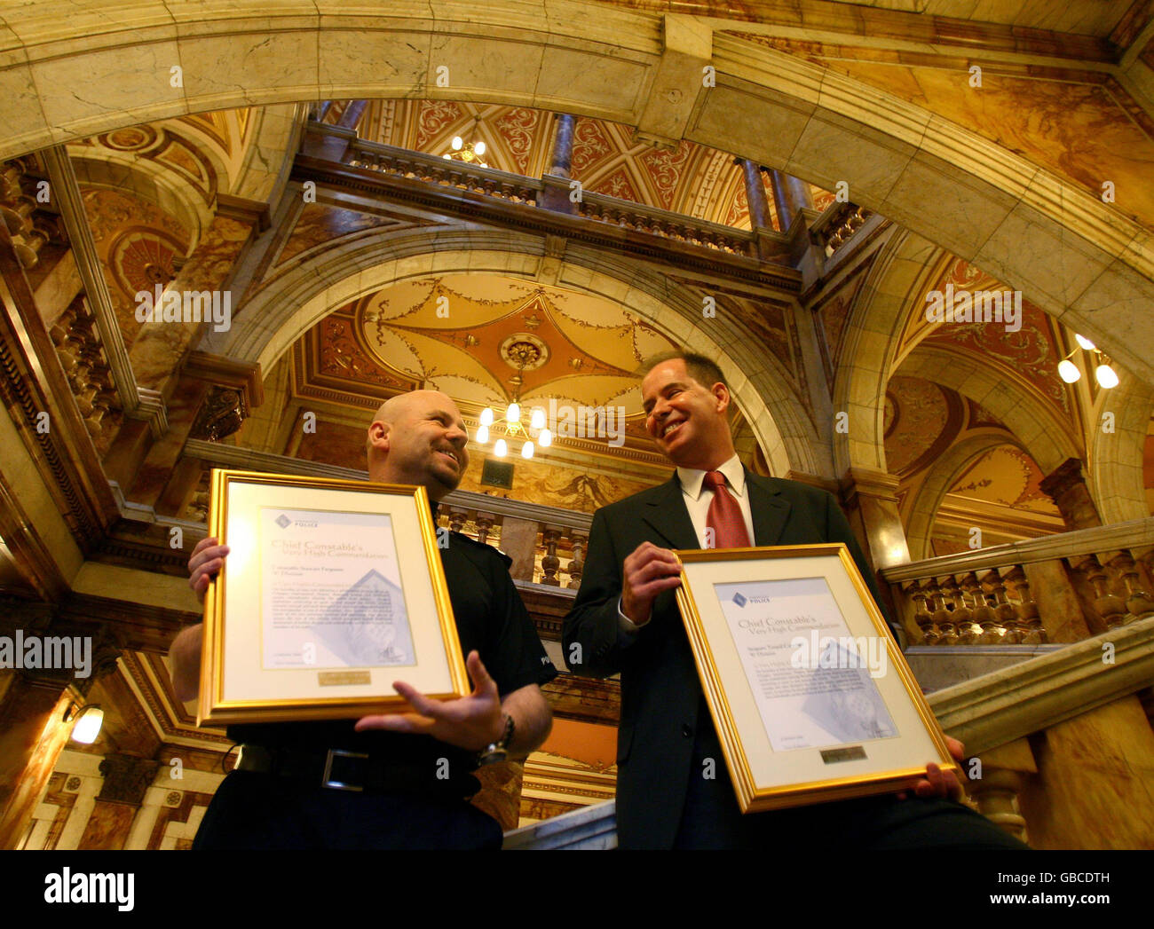 Police Constable Stuart Ferguson (left) and former Seargent Torquil ...