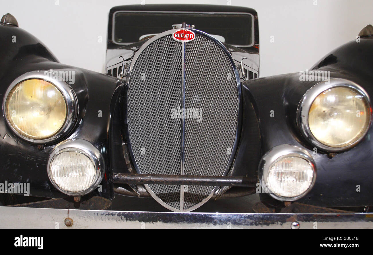 A rare 1937 Bugatti Type 57S, which will go to auction at Bonhams ...