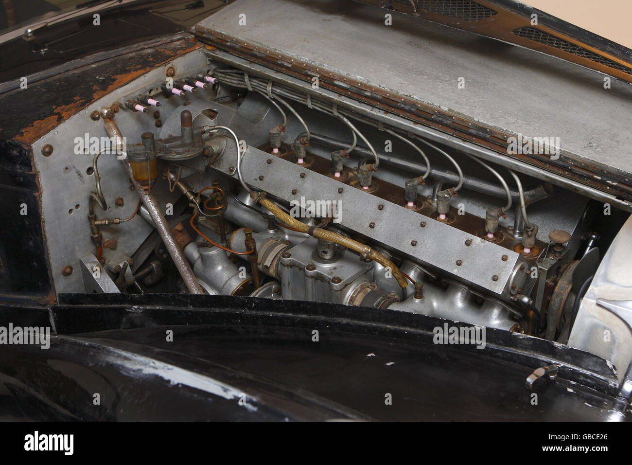 Rare Bugatti to be auctioned Stock Photo - Alamy