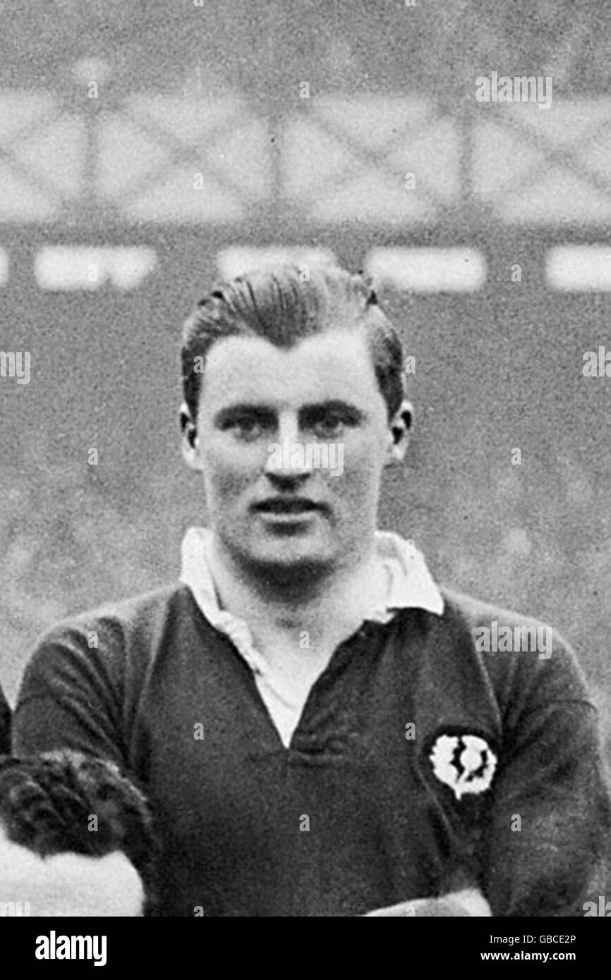 Rugby Union - Five Nations Championship - England v Scotland. Ian Smith ...