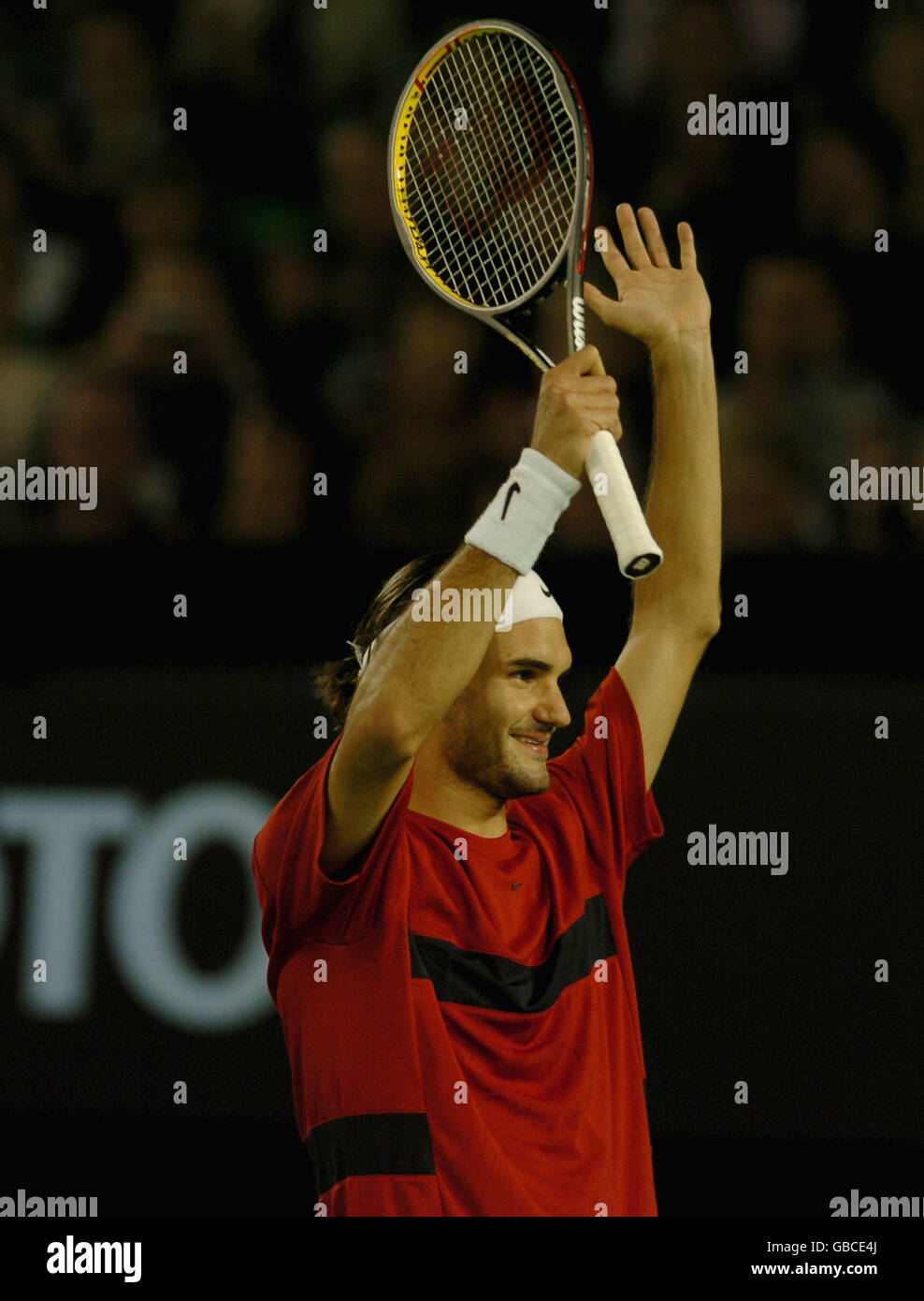 Tennis - Australian Open 2004 - Semi Final Stock Photo - Alamy