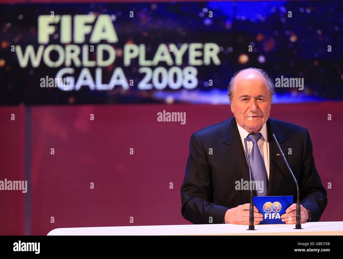 Soccer - FIFA World Player Gala 2008 - Zurich Opera House Stock Photo ...