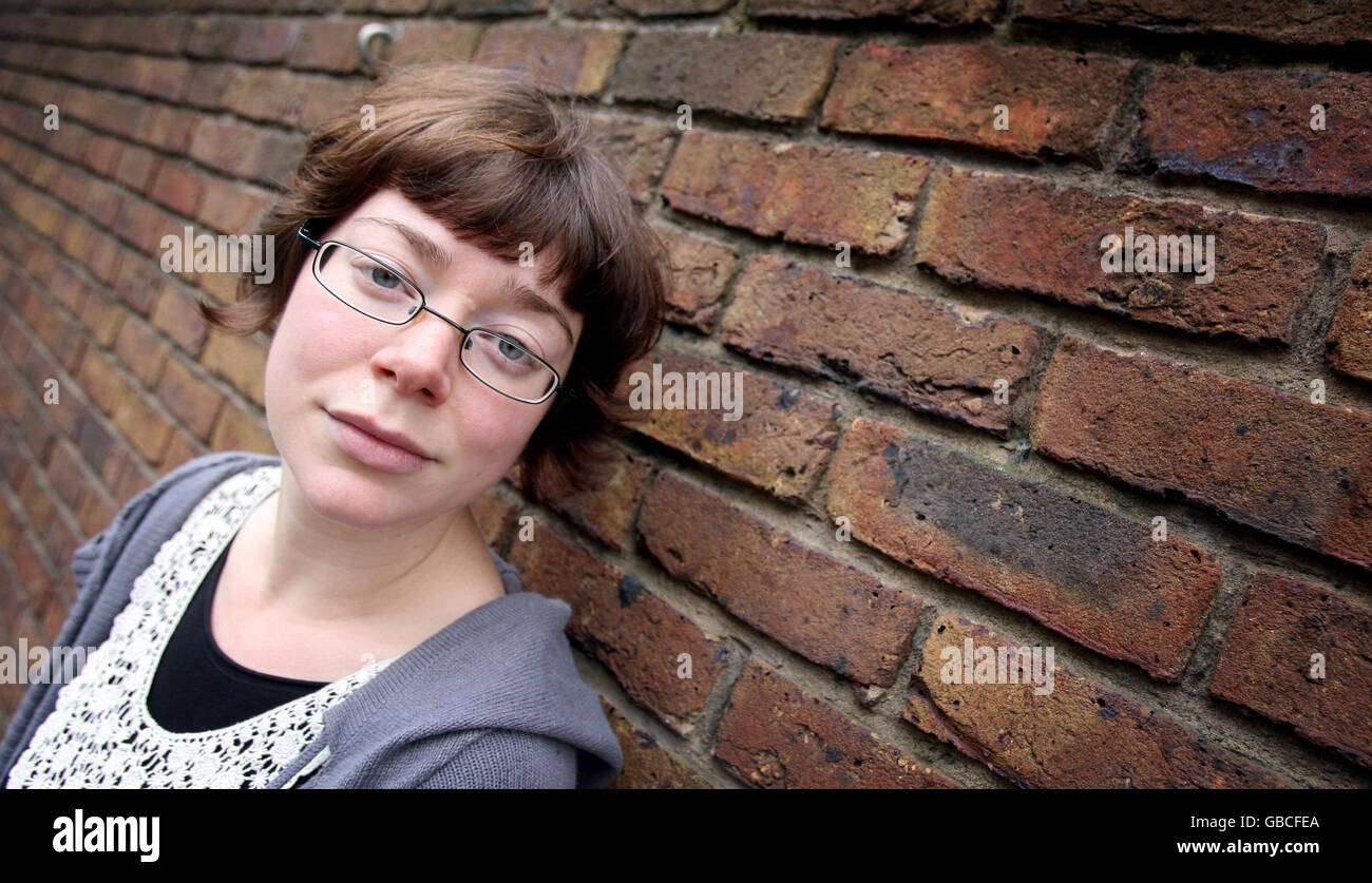 Poet Jen Hadfield, 30, in central London, who has won the T.S Elliot ...