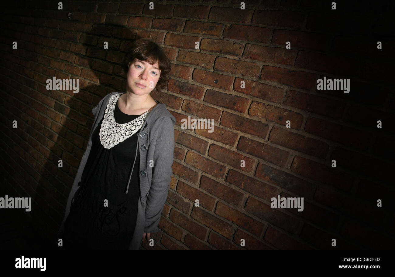 Poet Jen Hadfield, 30, in central London, who has won the T.S Elliot ...