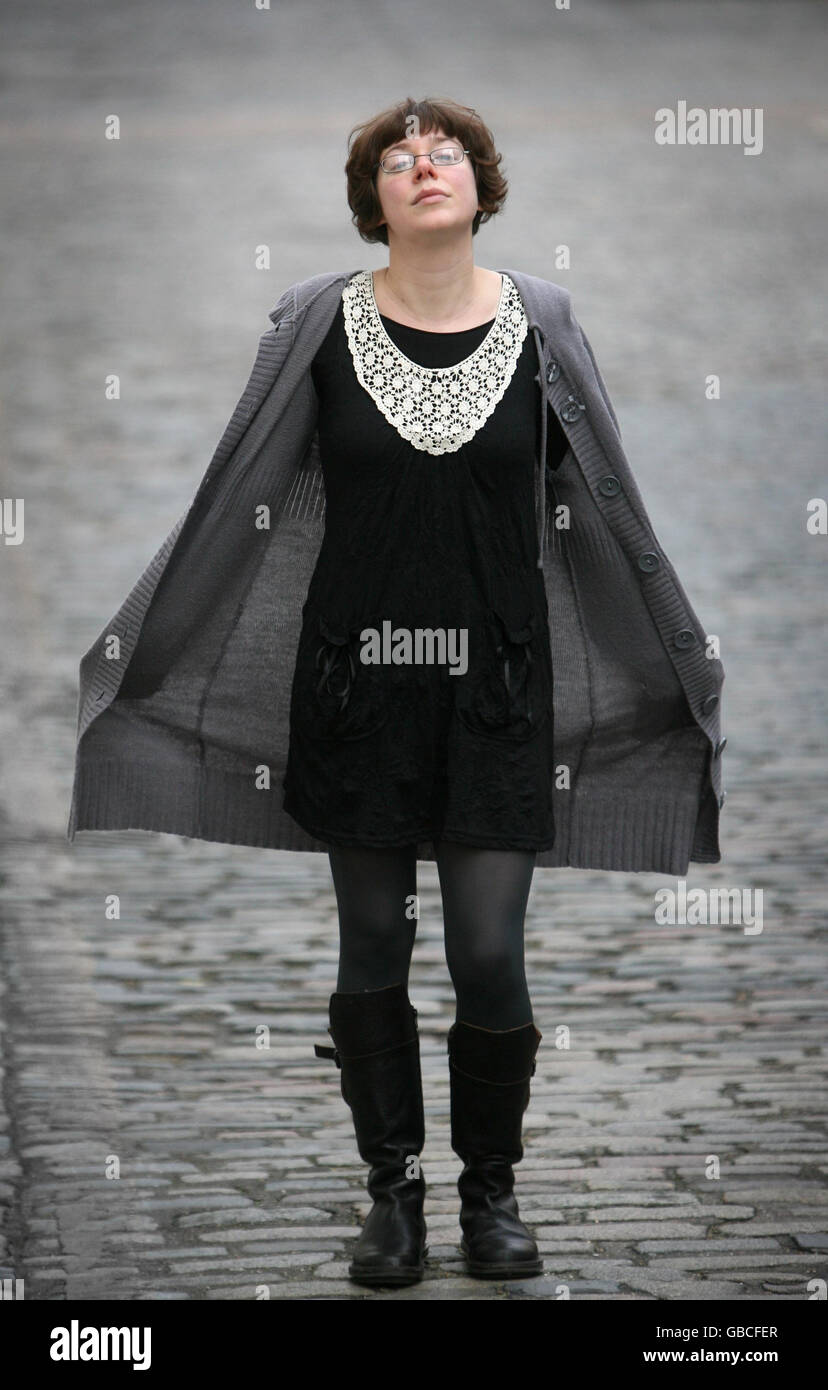 Poet Jen Hadfield, 30, in central London, who has won the T.S Elliot ...