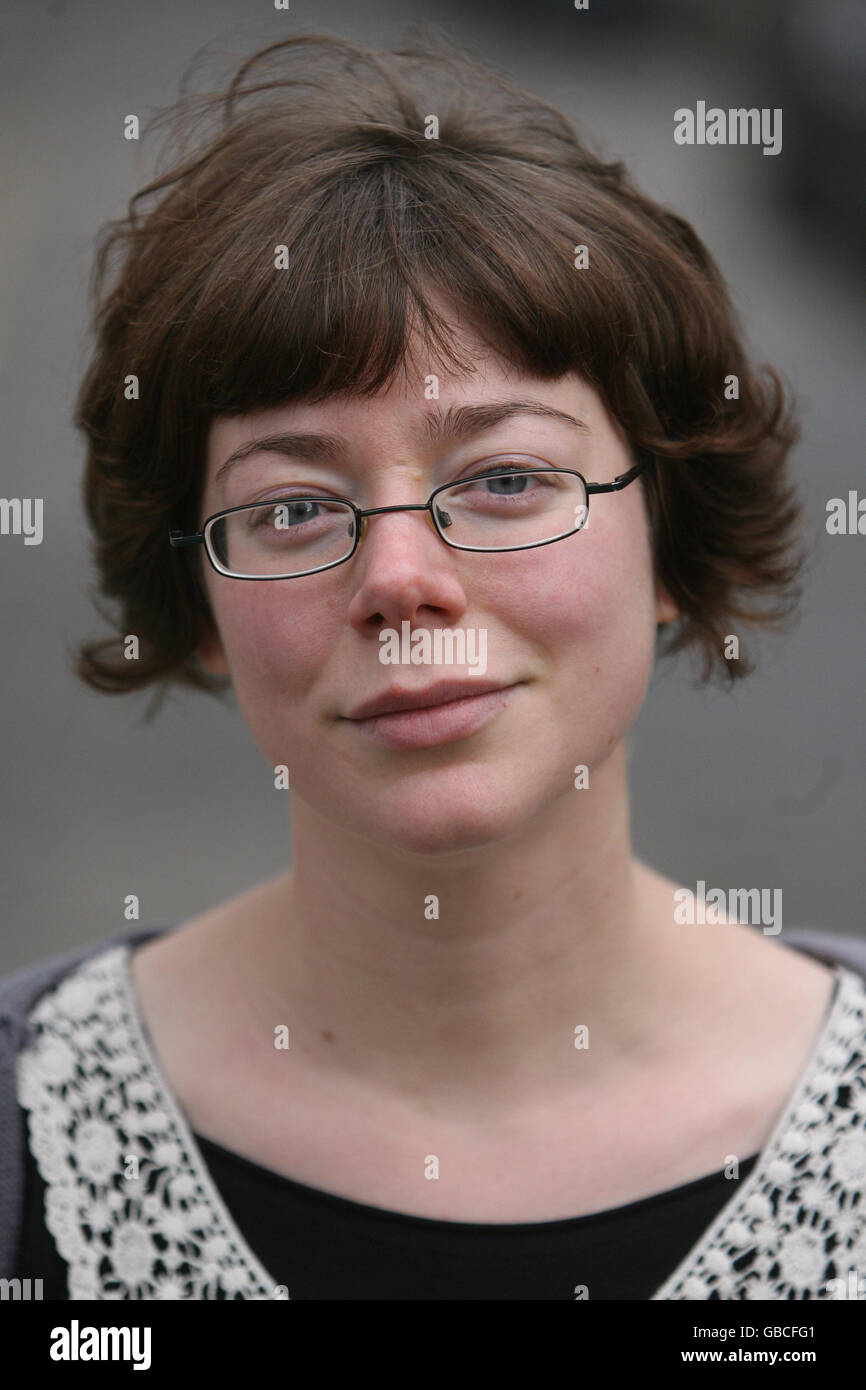 Poet Jen Hadfield, 30, in central London, who has won the T.S Elliot ...