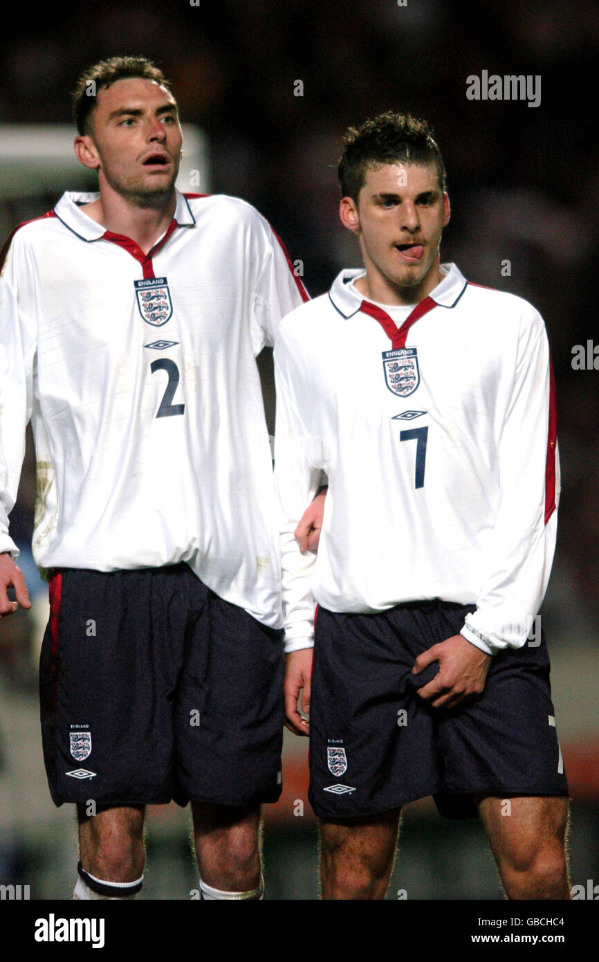 Soccer - Under 21 International Friendly - England v Holland. England's ...
