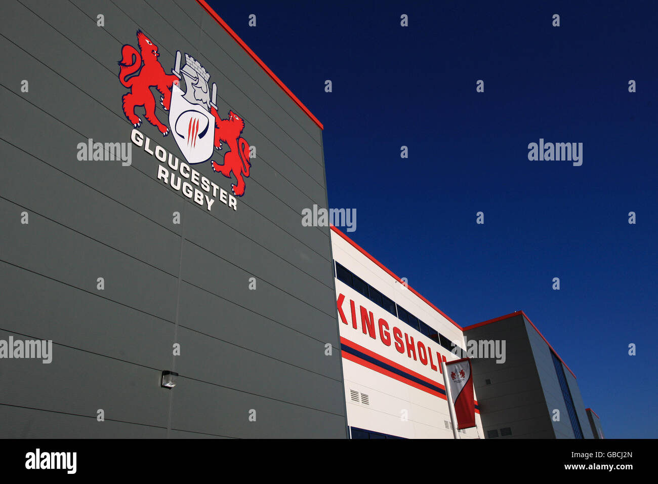 General view of the kingsholm stadium hi-res stock photography and ...