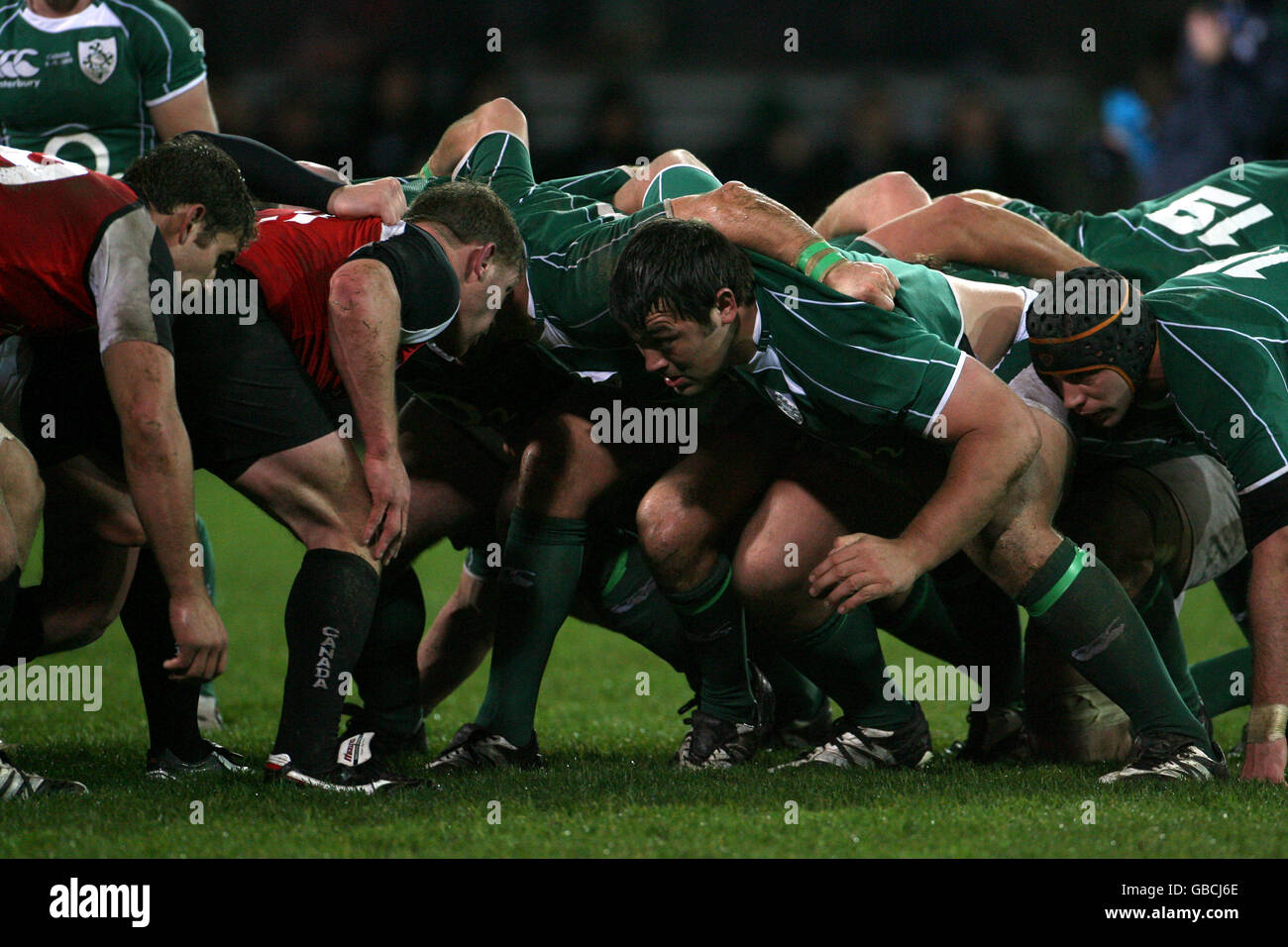 Rugby union guinness series 2008 ireland canada thomond park stadium hi ...