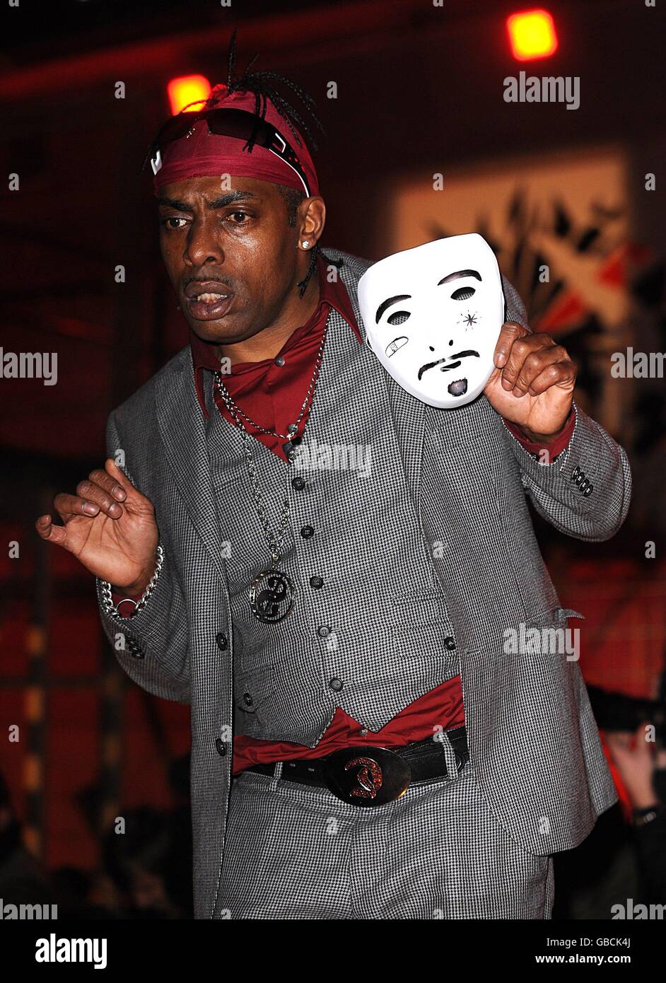 Former housemate Coolio at the Celebrity Big Brother Final, at Elstree ...