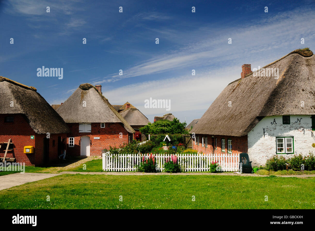 Nordsee hallig hooge warft hallig hi-res stock photography and images ...