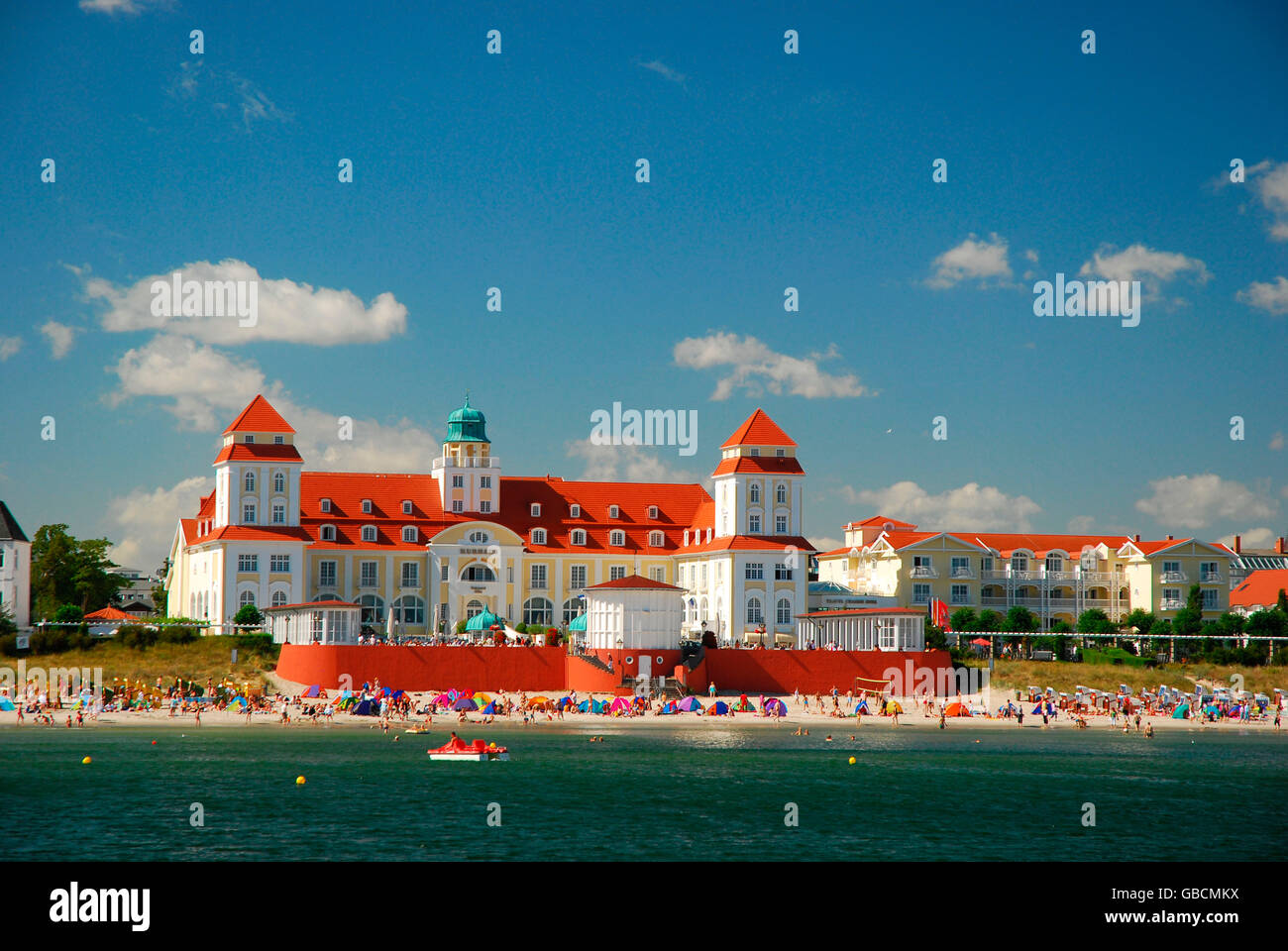 Sommer, Ostsee, Seebad, Binz, Insel Ruegen, Ruegen, Strandhotel, Hotel ...