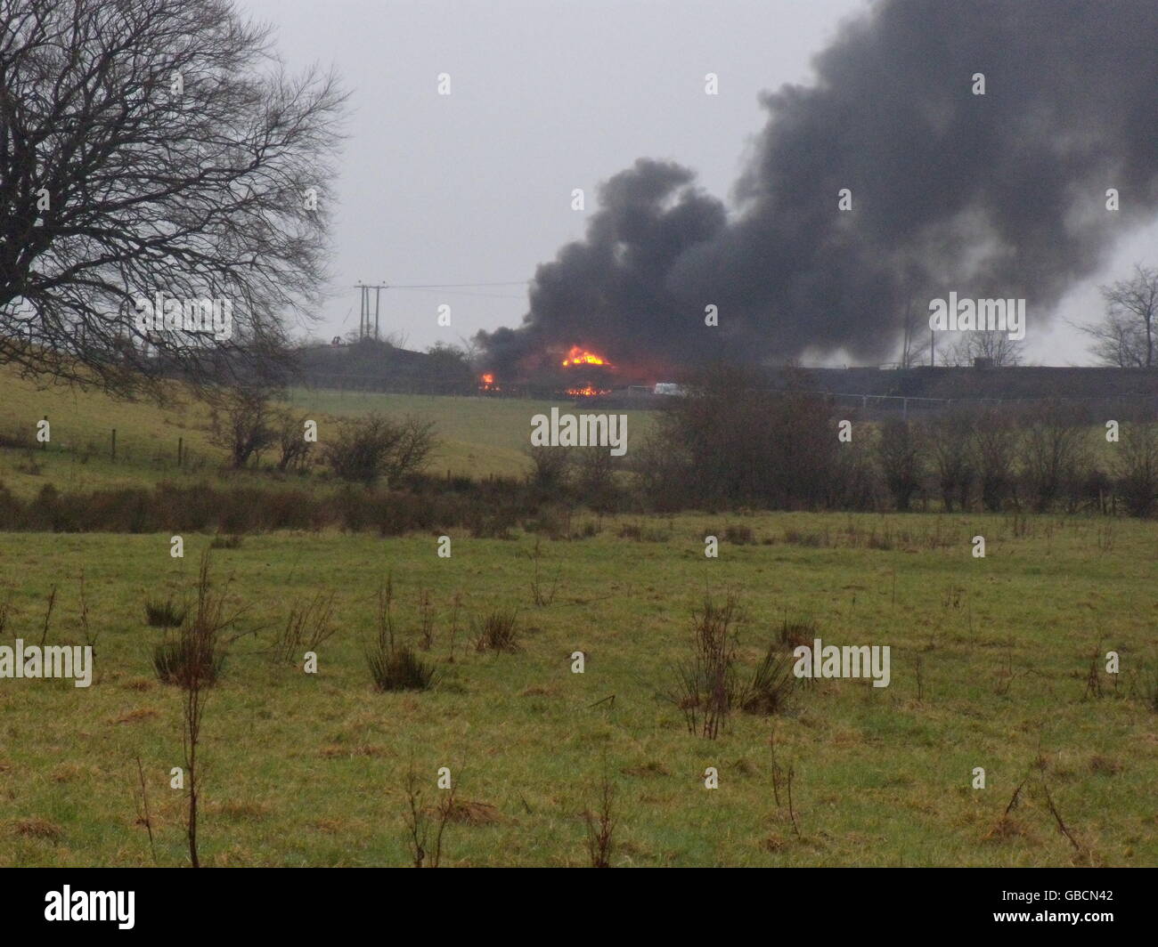 Catching Fire Train Scene