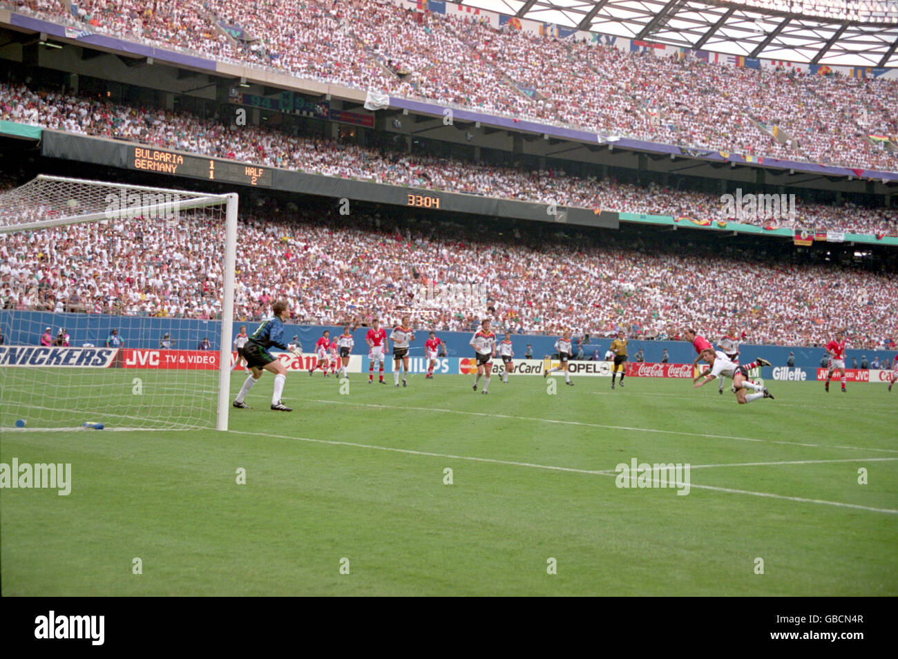 Soccer - World Cup USA 94 - Quarter Final - Bulgaria v Germany ...