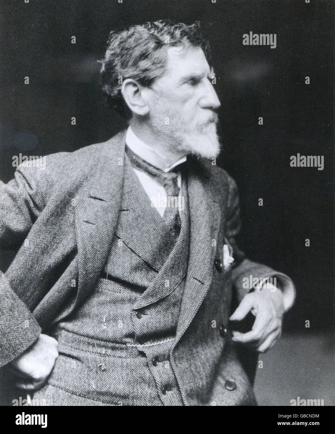 American Sculptor Augustus Saint-Gaudens (1848-1907 Stock Photo - Alamy