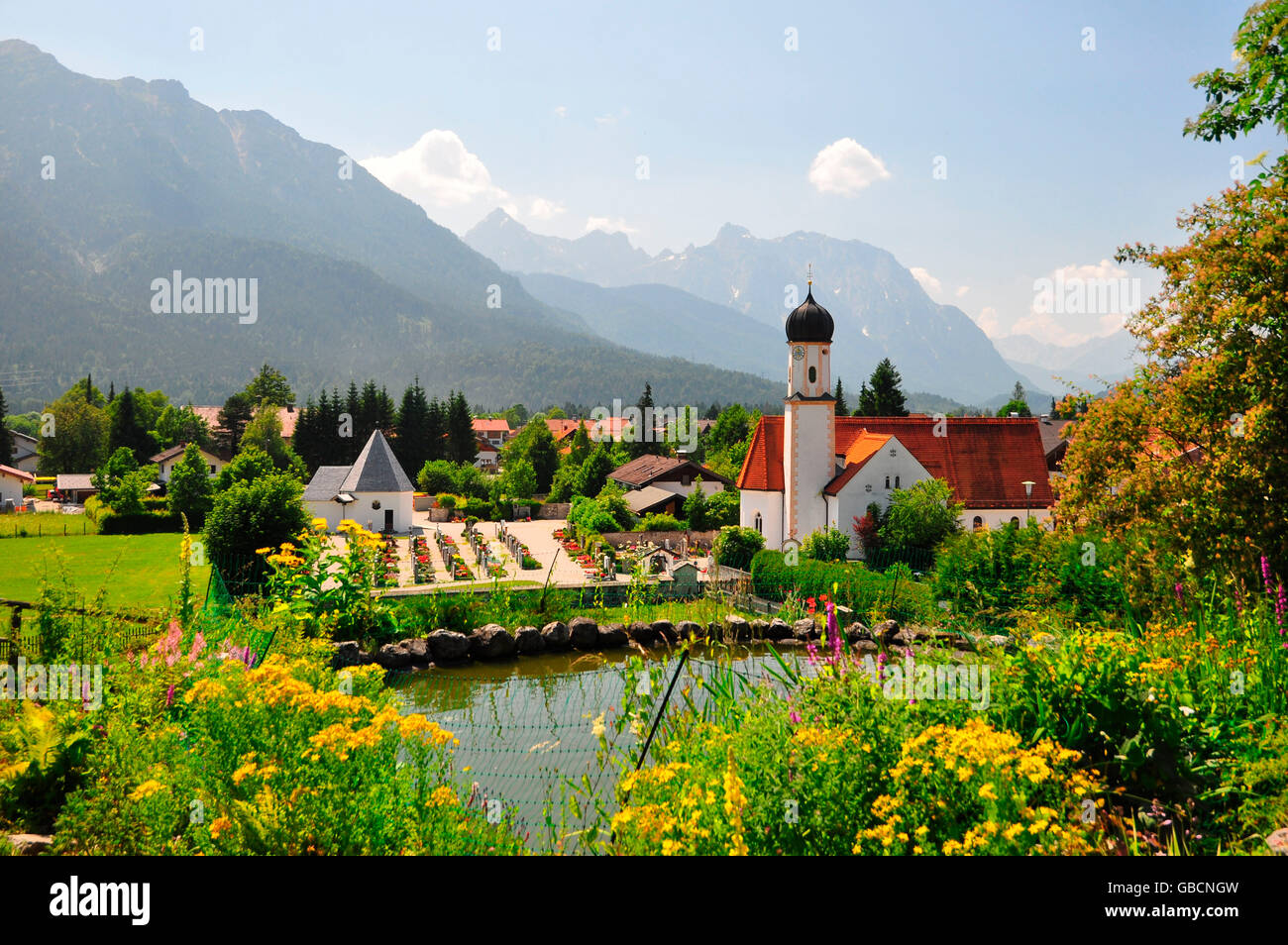 Wallgau, Isartal, Bayern, Deutschland Stock Photo - Alamy