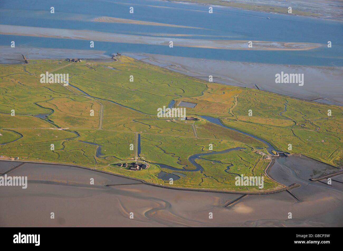 Hallig oland hi-res stock photography and images - Alamy