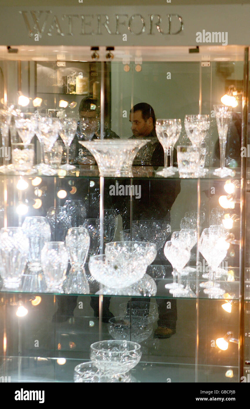 Workers occupy Waterford Crystal factory Stock Photo - Alamy