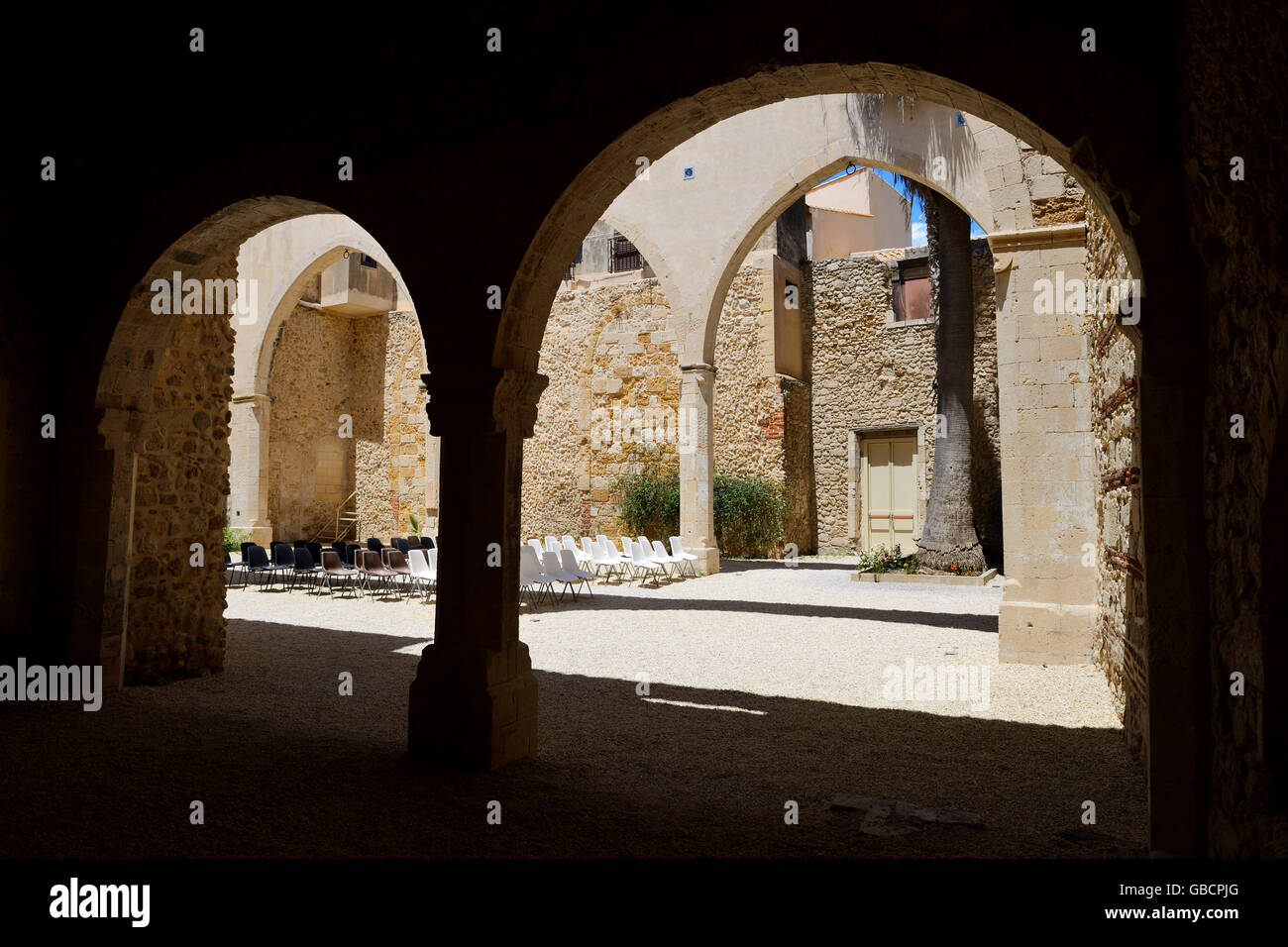 Chiesa San Giovanni Battista (former synagogue) in Ortygia, Syracuse ...