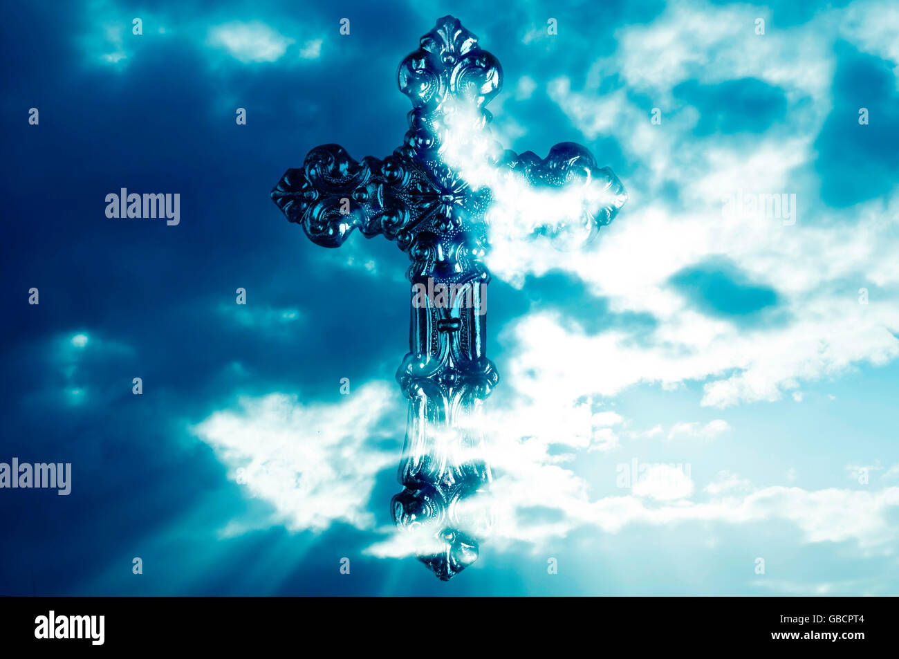 Cross religious catholic hi-res stock photography and images - Alamy