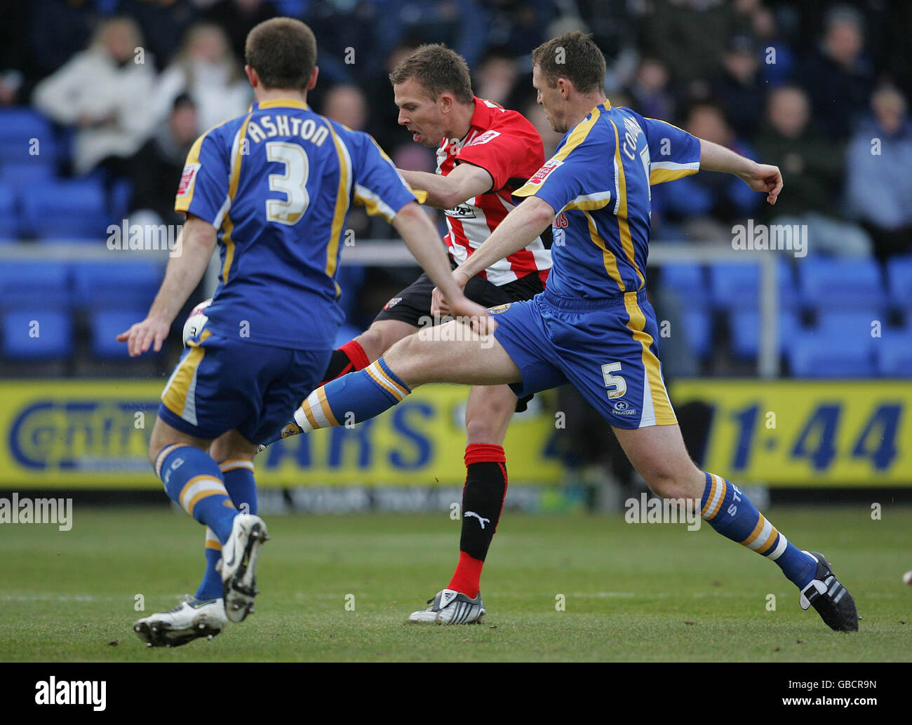 Soccer - Coca-Cola Football League Two - Shrewsbury Town v Brentford ...