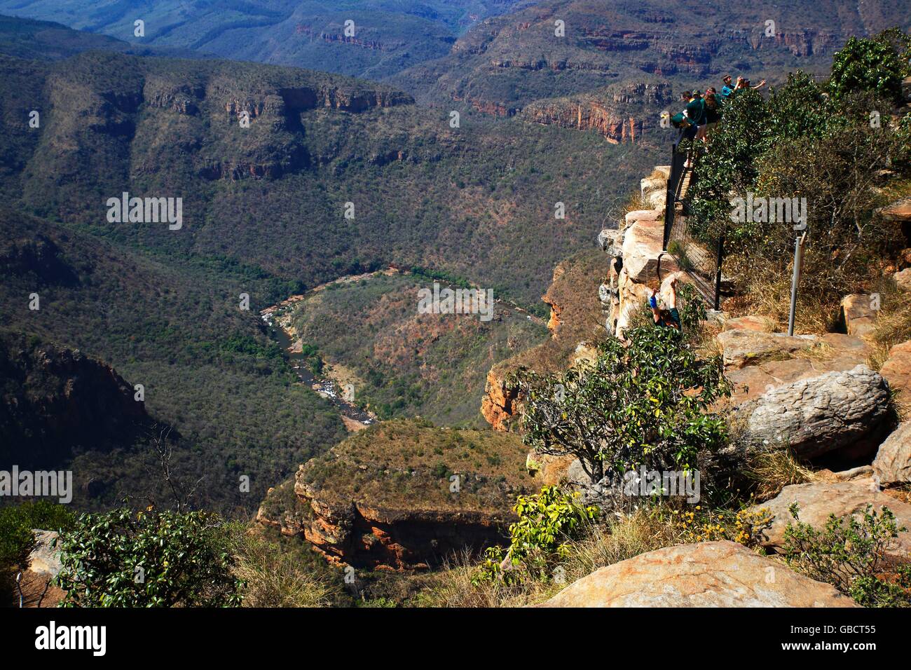 Blyde River Canyon, Panorama Route, Provinz Mpumalanga, Republik ...