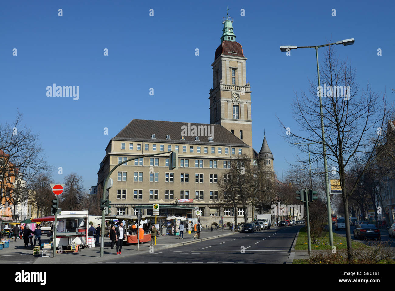 Rathaus breslauer platz friedenau berlin hi-res stock photography and ...