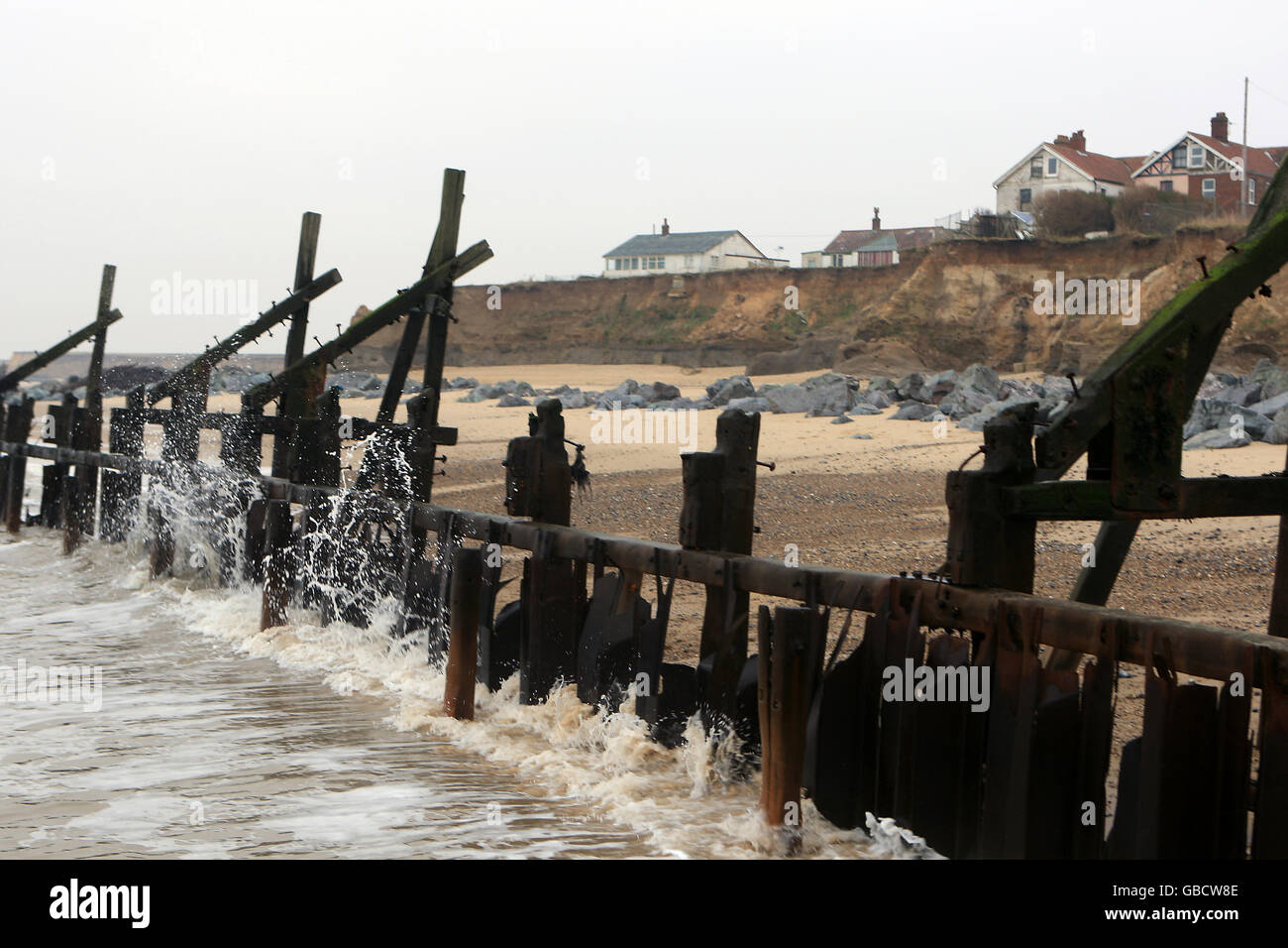Happisburgh - Coastal Erosion - Norfolk Stock Photo - Alamy