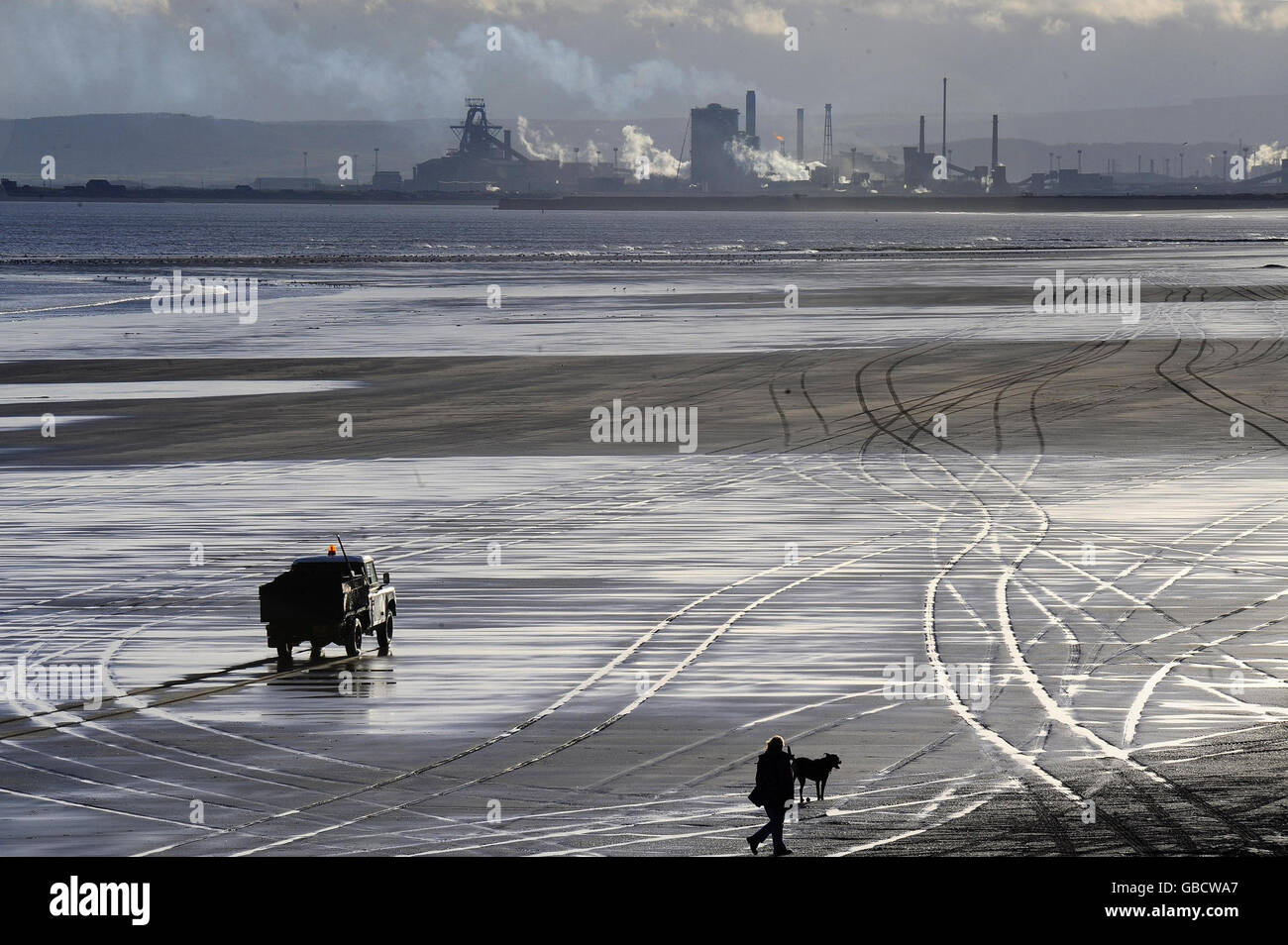 Sea coal digging Stock Photo - Alamy
