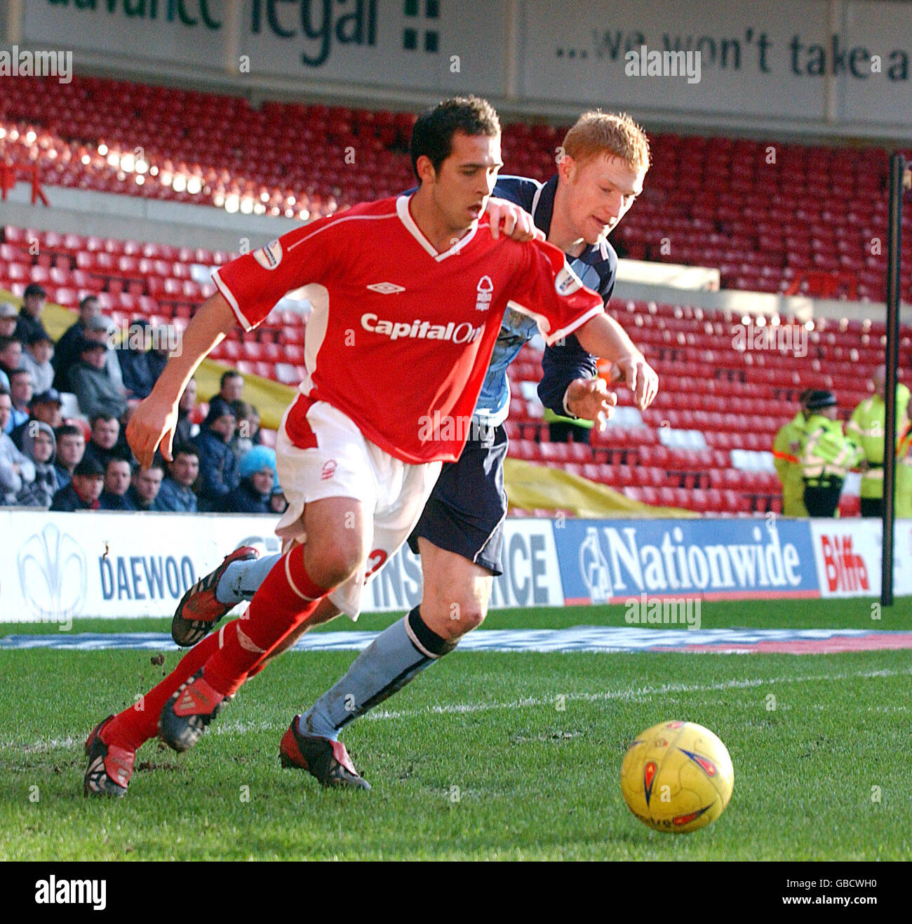 Nottingham forests michael chopra hi-res stock photography and images ...