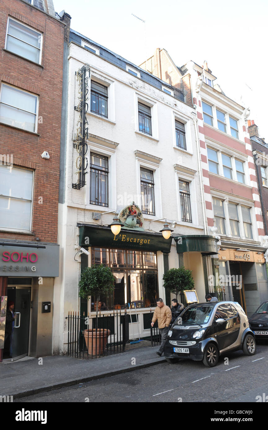 L’escargot london hi-res stock photography and images - Alamy