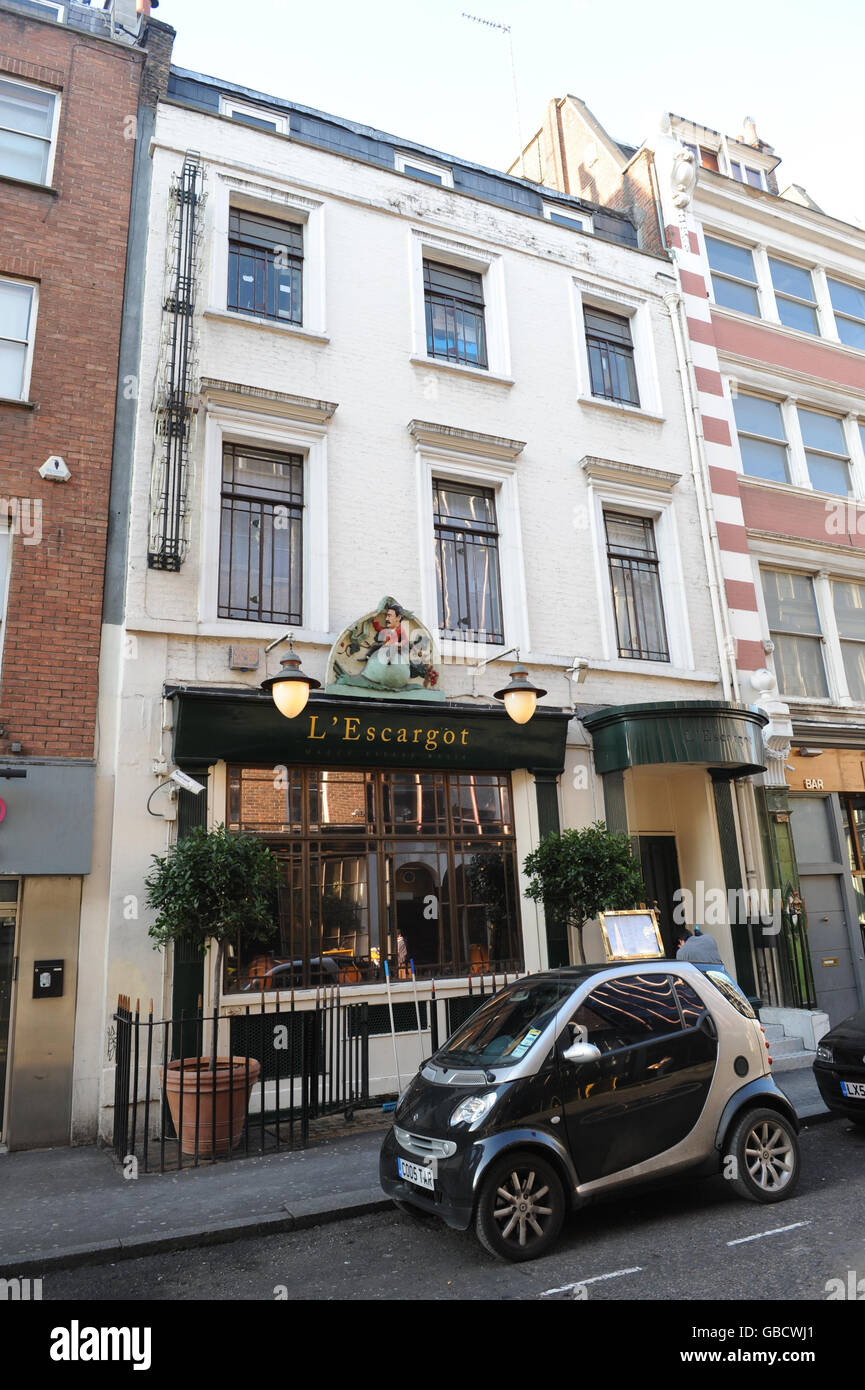 London lescargot restaurant hi-res stock photography and images - Alamy