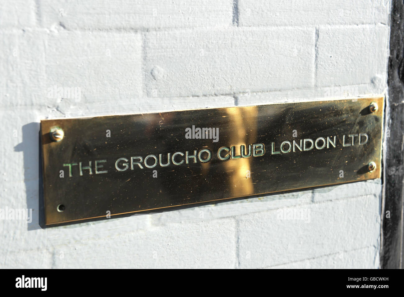 Groucho club sign hi-res stock photography and images - Alamy