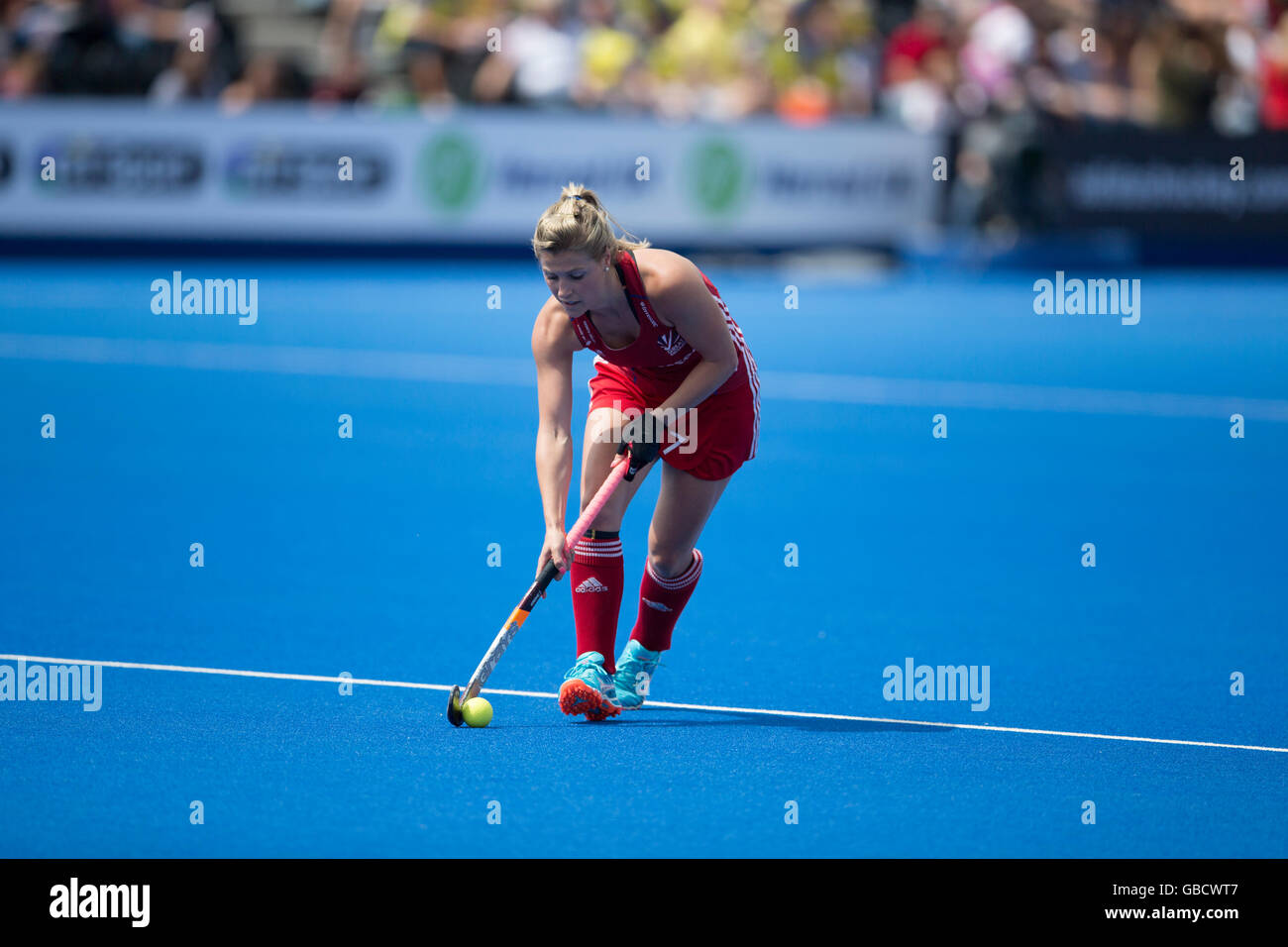 Investec Women's Hockey, Champions Trophy, June 2016, London. Georgie ...