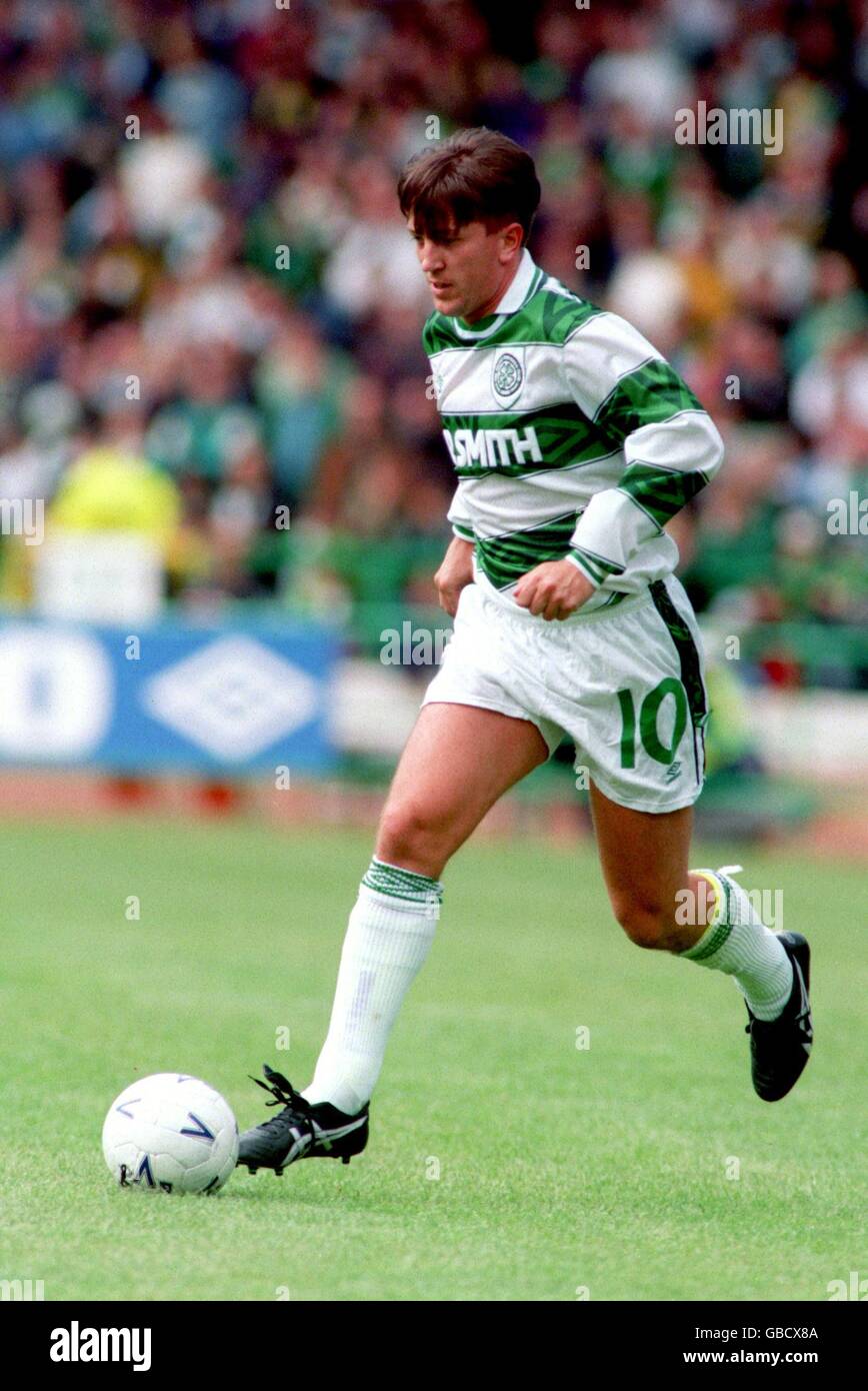Soccer - Celtic. Gerry Creaney, Celtic Stock Photo - Alamy
