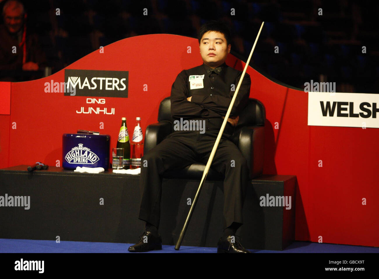Ding Junhui during The Masters at Wembley Arena, London Stock Photo - Alamy