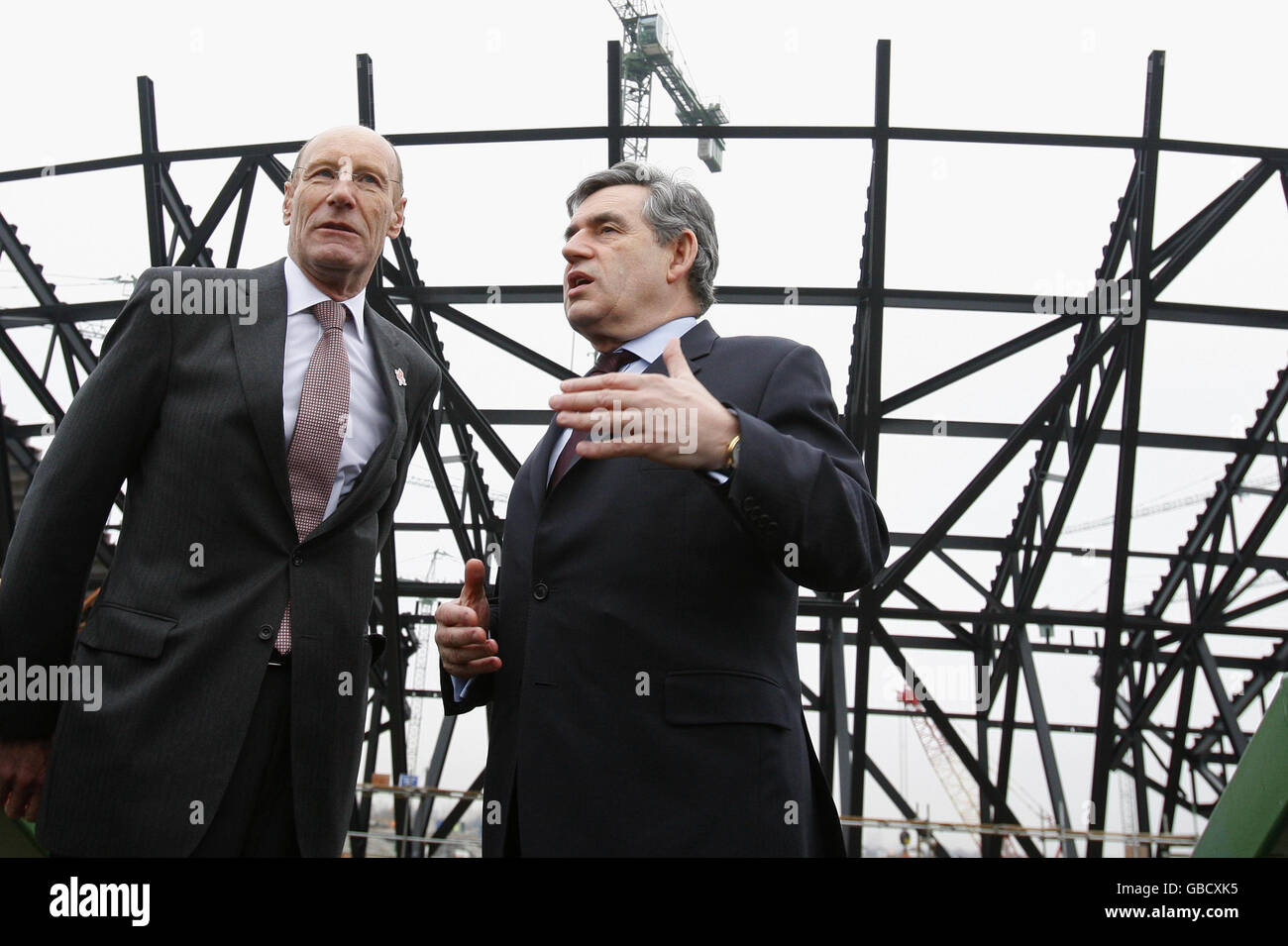 2012 Olympics halfway point Stock Photo - Alamy