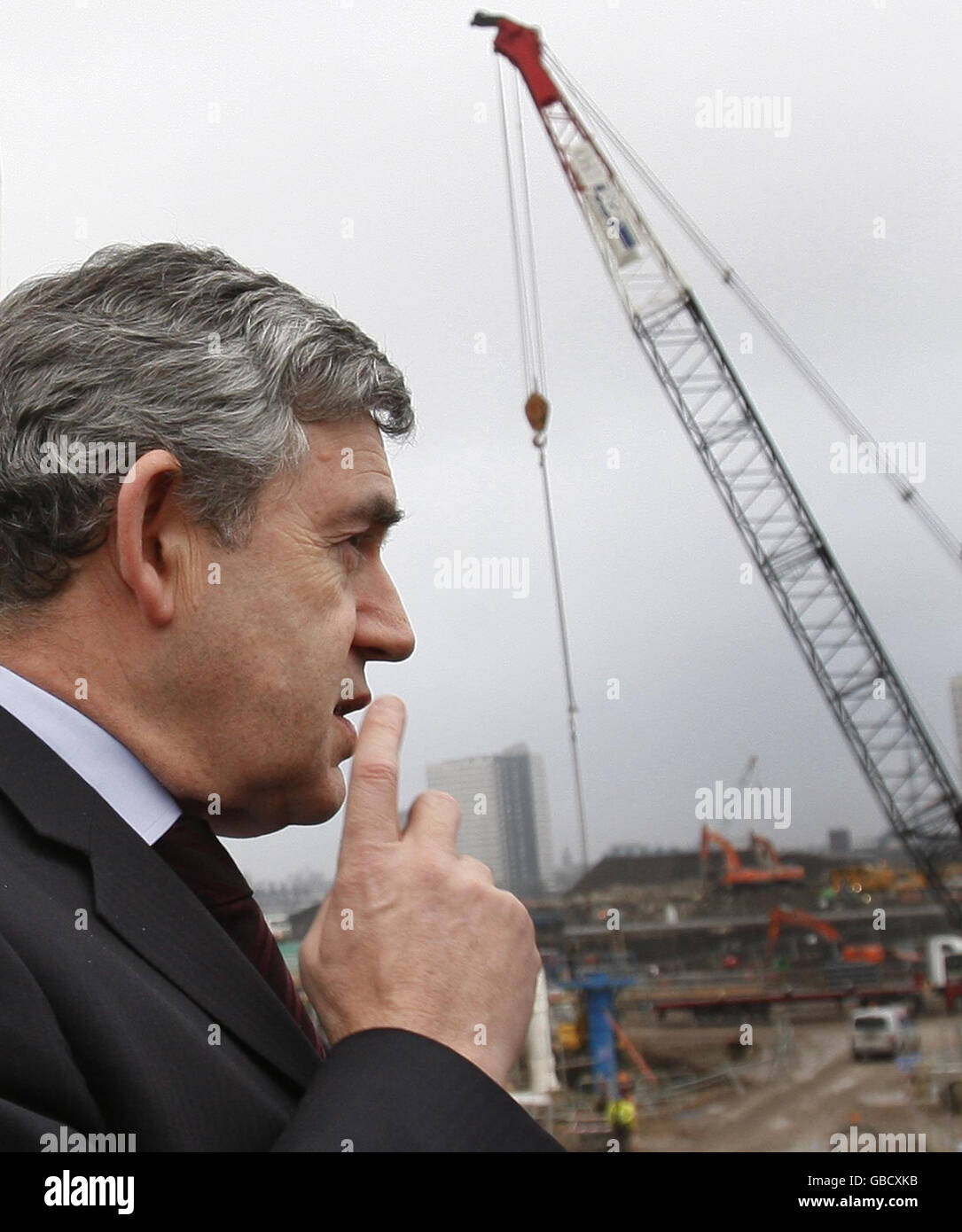 2012 Olympics halfway point Stock Photo - Alamy