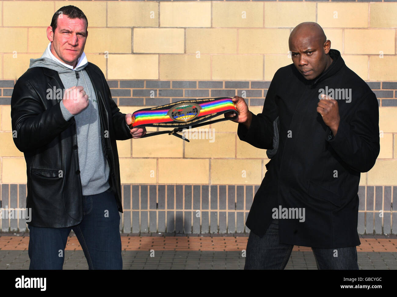 Boxing - Press Conference - National Indoor Arena Stock Photo - Alamy