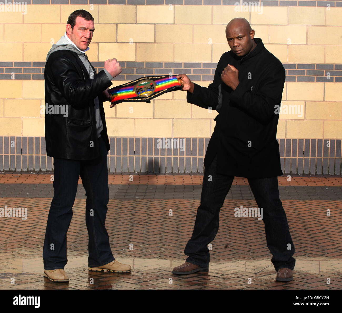 Boxing - Press Conference - National Indoor Arena Stock Photo - Alamy