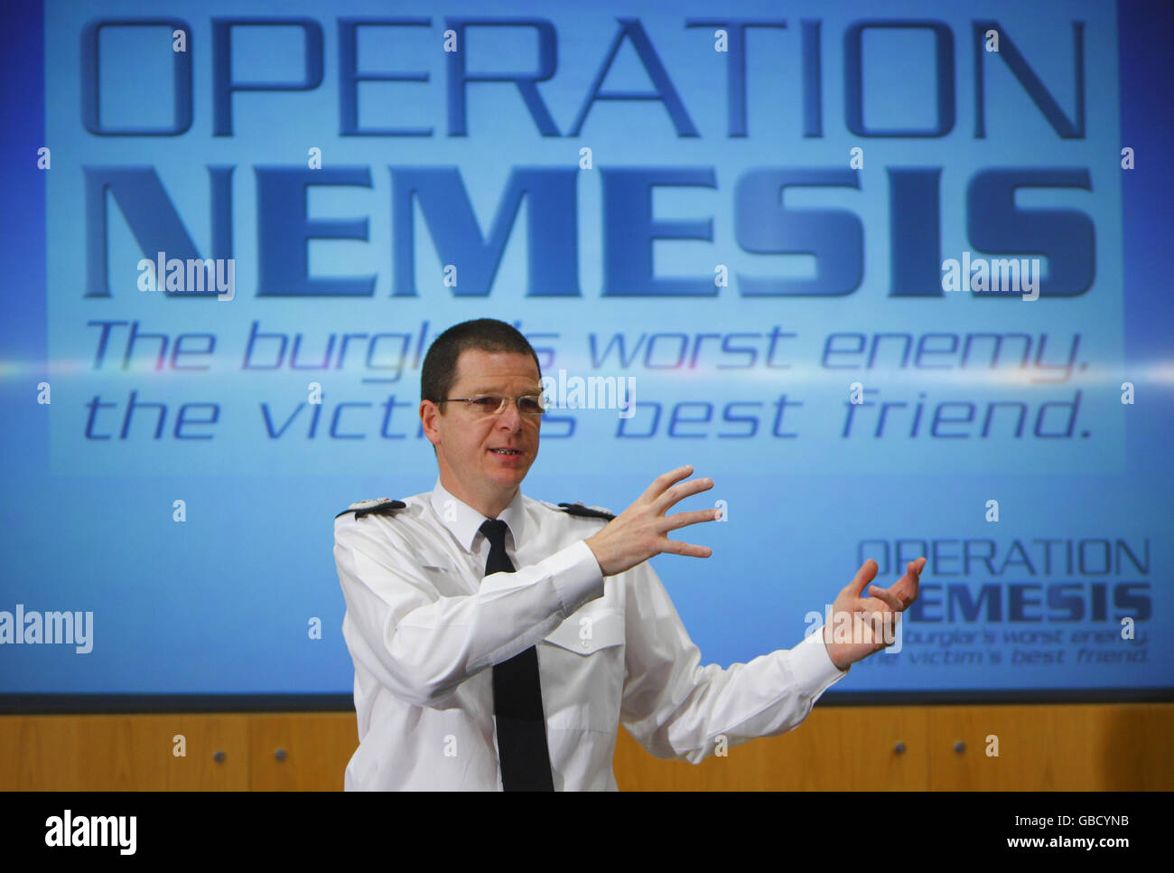 Chief Constable Alex Marshall Stock Photo - Alamy