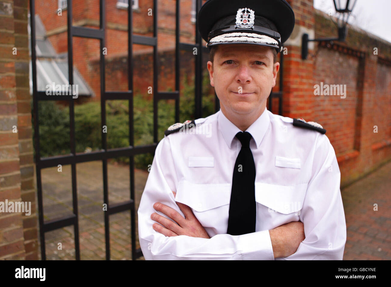 Hampshire Constabulary's new Chief Constable Alex Marshall at the force ...