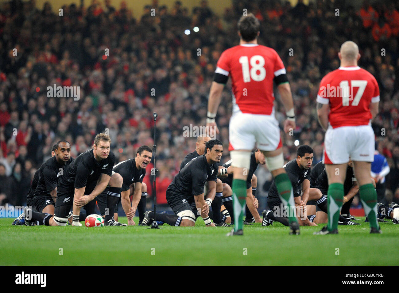 Rugby Union - Invesco Perpetual Series 2008 - Wales v New Zealand ...