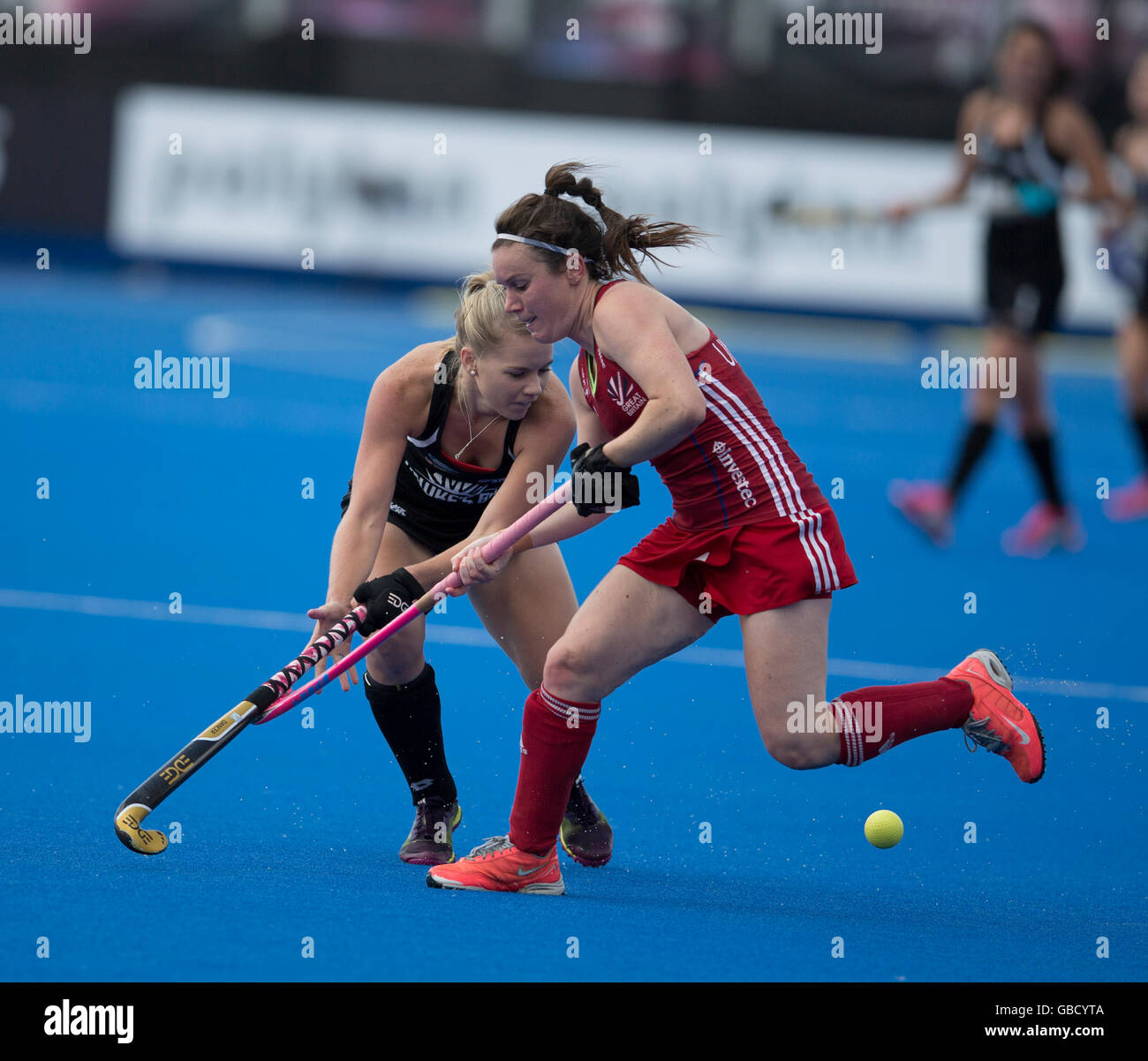 Investec Women's Hockey, Champions Trophy, June 2016, London. Laura ...