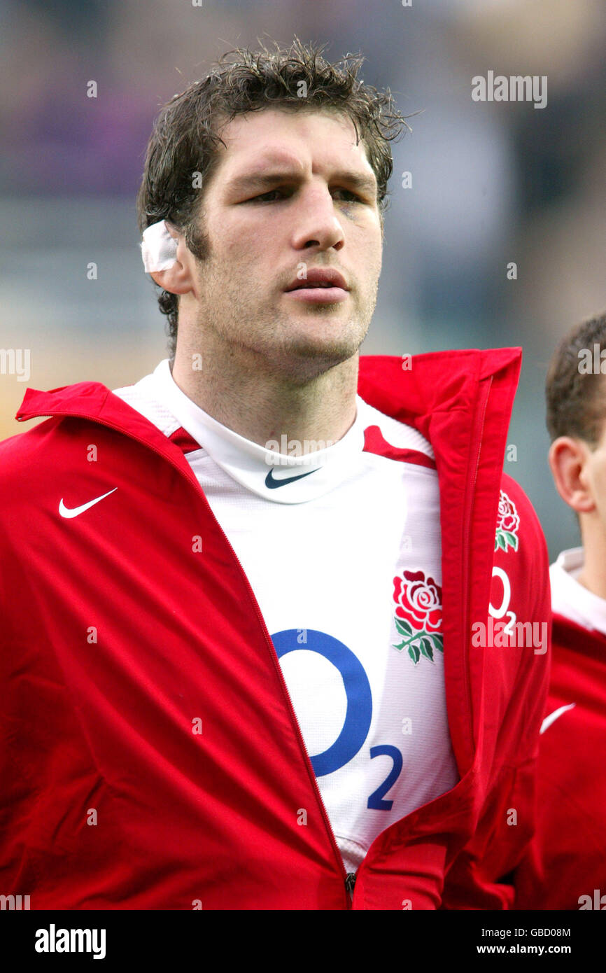 Rugby Union - The RBS Six Nations Championship - Italy v England. Simon ...