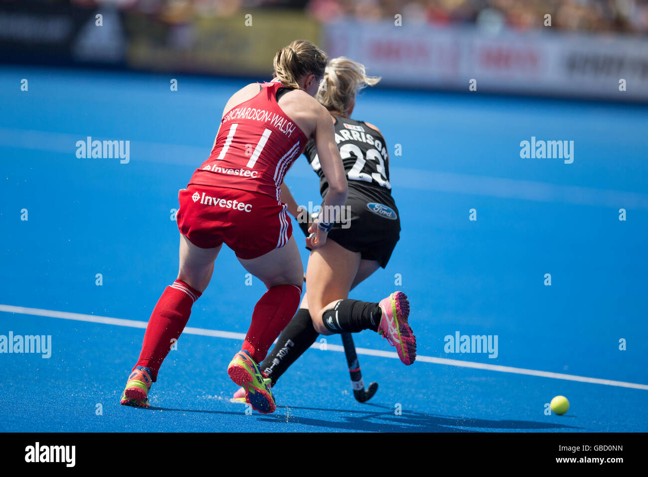 Investec Women's Hockey, Champions Trophy, June 2016, London. Charlotte ...
