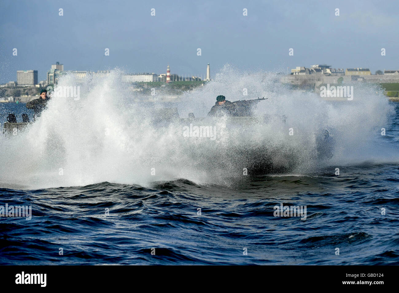 Royal Marines Offshore Raiding Craft Stock Photo - Alamy