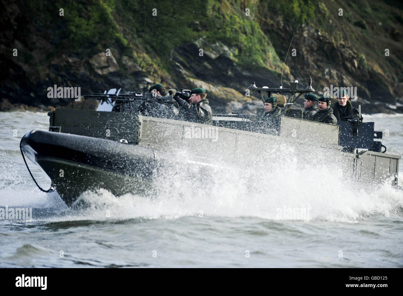 The latest version of the Royal Marines Offshore Raiding Craft (ORC ...